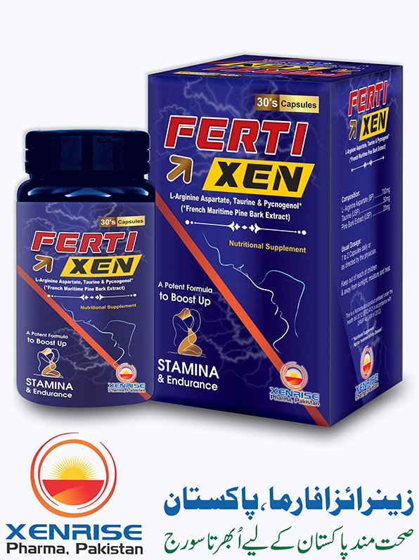FertiXen Capsules (2×30’s Packs for One Month Dosages/Course Appx.)
