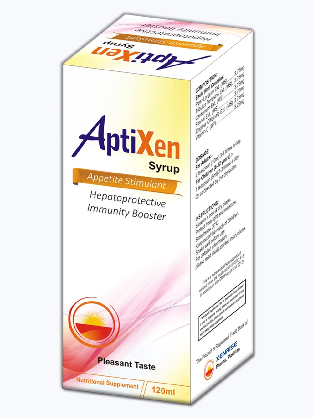 AptiXen Syrup (100% Organic Nutraceutical Immunity Booster Tonic to ...