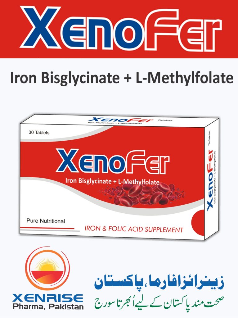 XenoFer Tablets 30’s (100% Organic Nutritional Iron+Folate Supplement ...