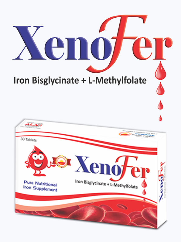 XenoFer Tablets 30’s Pack (Jar & Blisters)